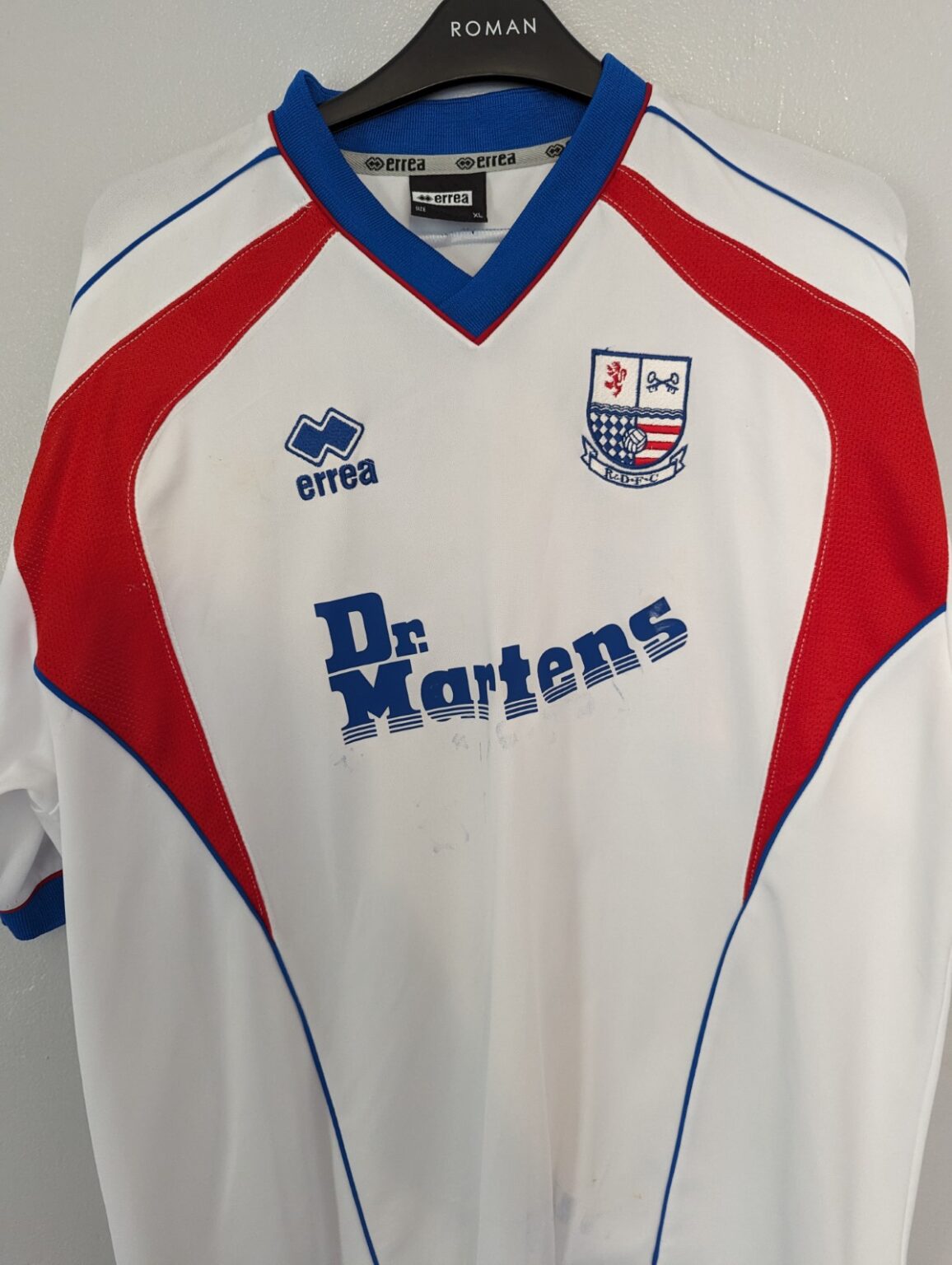 Lot 31a – Jason Taylor Match Worn Signed – AFC Rushden & Diamonds